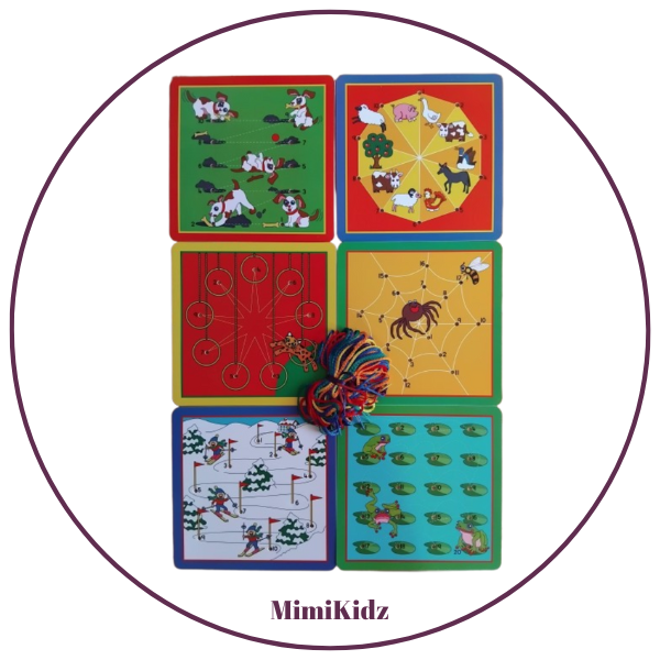 Number Lacing Cards | hartgoet