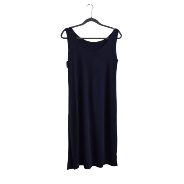 Navy Tunic Dress & Navy & White Jacket - L | hartgoet