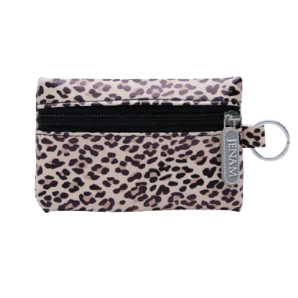 Keyring Purse - Leopard Print | hartgoet